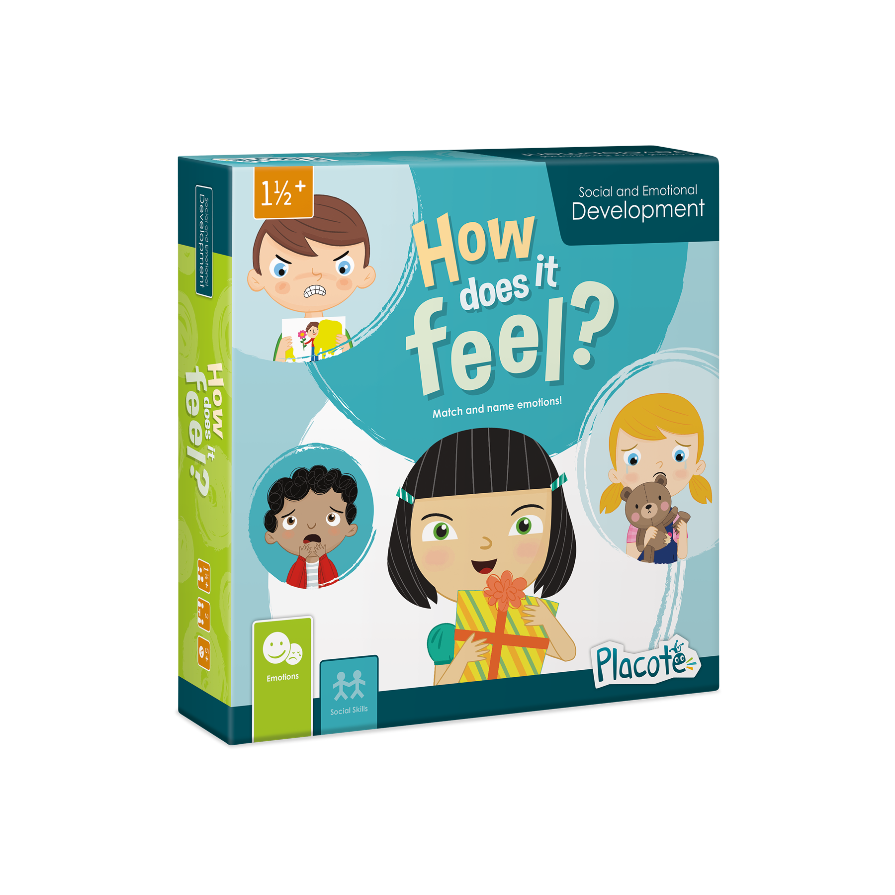 How does it feel? - Educational Game 1½ to 4 years old - Placote